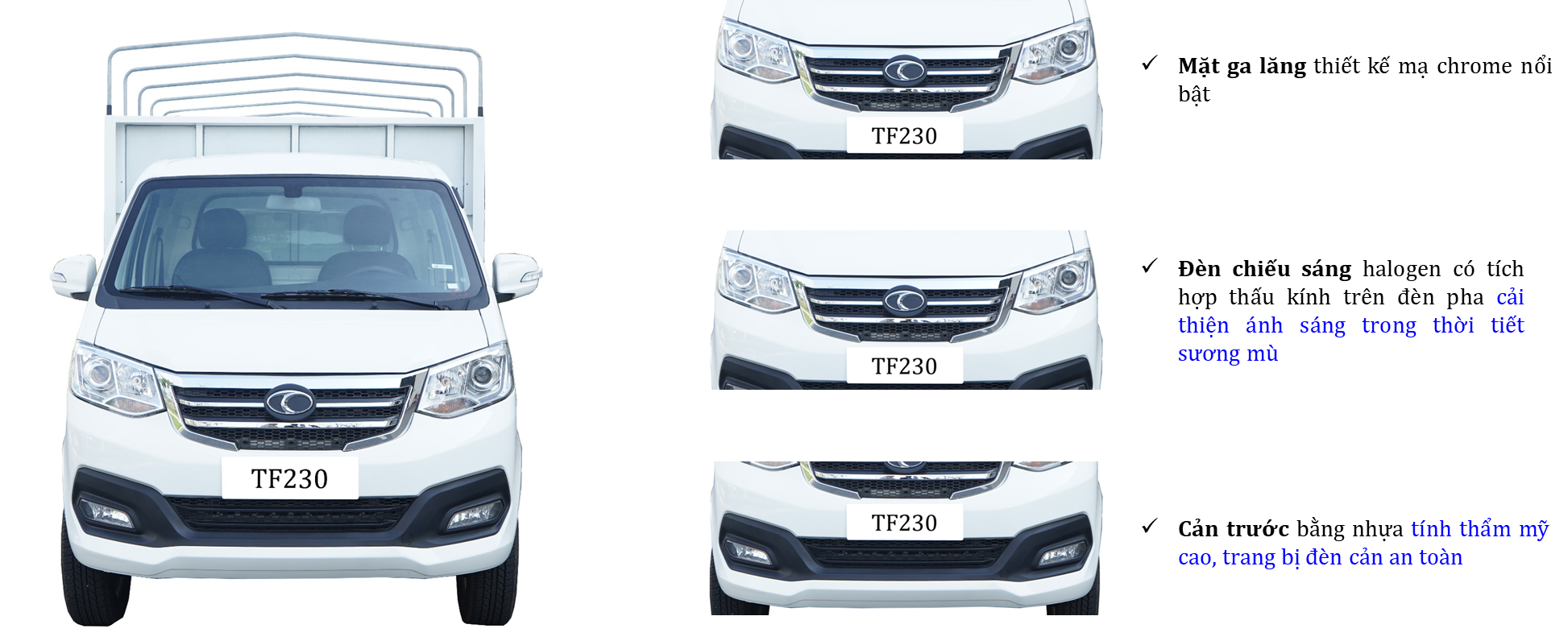 Bảng giá xe tải Thaco Frontier TF230 cập nhật mới nhất tháng 06/2023